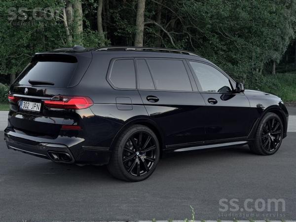 BMW X7 2019 RÄ«ga vietnÄ Melns BMW X7 2019 RÄ«ga, ar dzinÄja tilpumu 3.00 L un nobraukumu 183 tÅ«kst. km par 49900 ā¬, foto 3 vietnÄ AUTOMOTO.COM.LV