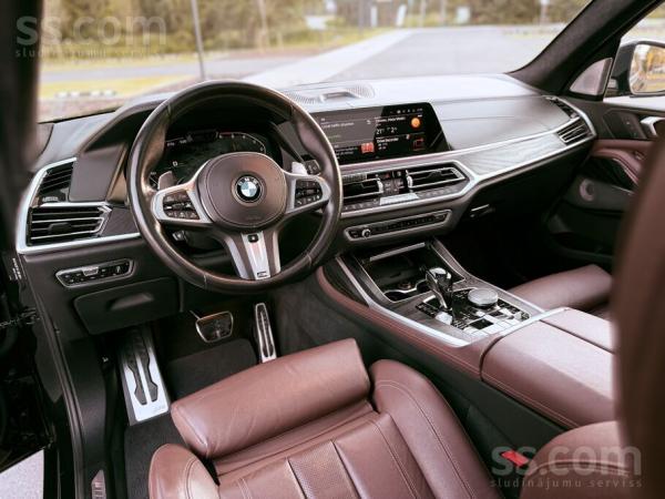 BMW X7 2019 RÄ«ga vietnÄ Melns BMW X7 2019 RÄ«ga, ar dzinÄja tilpumu 3.00 L un nobraukumu 183 tÅ«kst. km par 49900 ā¬, foto 10 vietnÄ AUTOMOTO.COM.LV