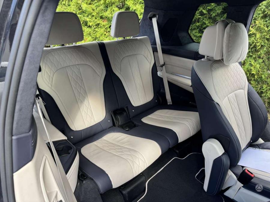 Melns BMW X7 2019 Kauņa, ar dzinēja tilpumu 2.99 L un nobraukumu 161 tūkst. km par 51999 €, foto 14 vietnē AUTOMOTO.COM.LV