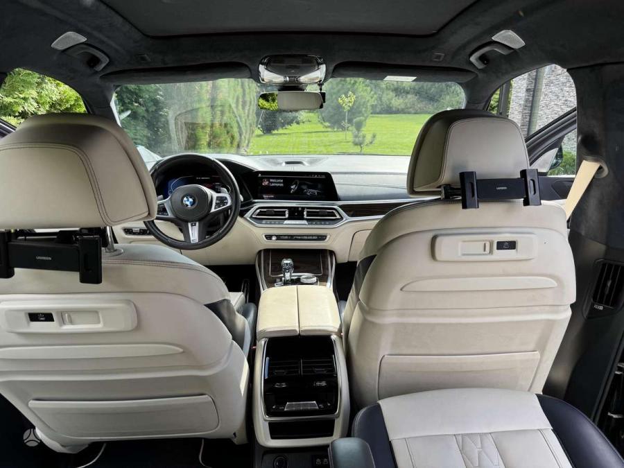 Melns BMW X7 2019 Kauņa, ar dzinēja tilpumu 2.99 L un nobraukumu 161 tūkst. km par 51999 €, foto 15 vietnē AUTOMOTO.COM.LV