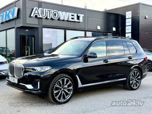 Black BMW X7 2019 in Tallinn, with an engine capacity of 3.00 L and mileage of 89 thousand km for 49900 €, photo  on AUTOMOTO.COM.LV