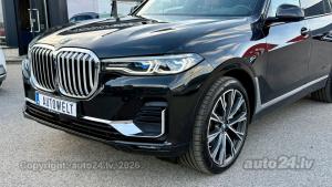 Black BMW X7 2019 in Tallinn, with an engine capacity of 3.00 L and mileage of 89 thousand km for 49900 €, photo 31 on AUTOMOTO.COM.LV