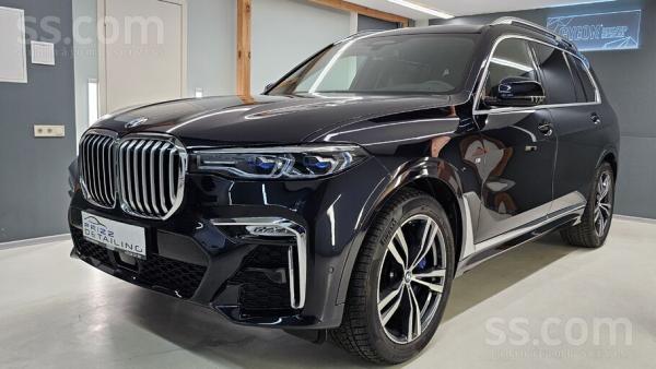 Melns BMW X7 2019 Tallina, ar dzinēja tilpumu 3.00 L un nobraukumu 67 tūkst. km par 69995 €, foto 3 vietnē AUTOMOTO.COM.LV