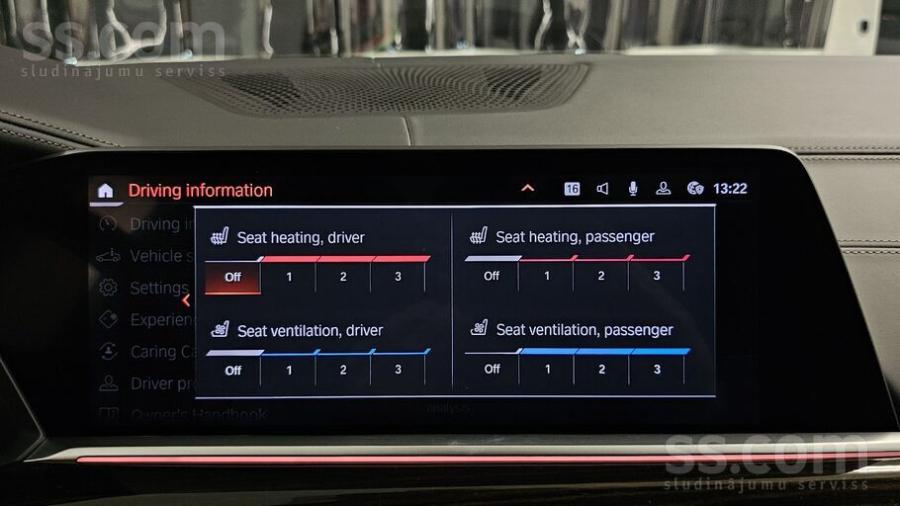 Black BMW X7 2019 in Tallinn, with an engine capacity of 3.00 L and mileage of 67 thousand km for 69995 €, photo 27 on AUTOMOTO.COM.LV