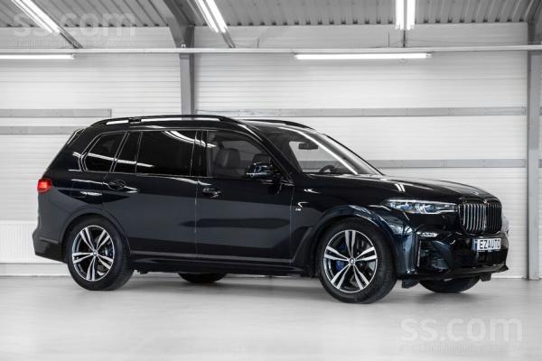 Melns BMW X7 2020 Tukums, ar dzinēja tilpumu 3.00 L un nobraukumu 0 tūkst. km par 63500 €, foto 6 vietnē AUTOMOTO.COM.LV