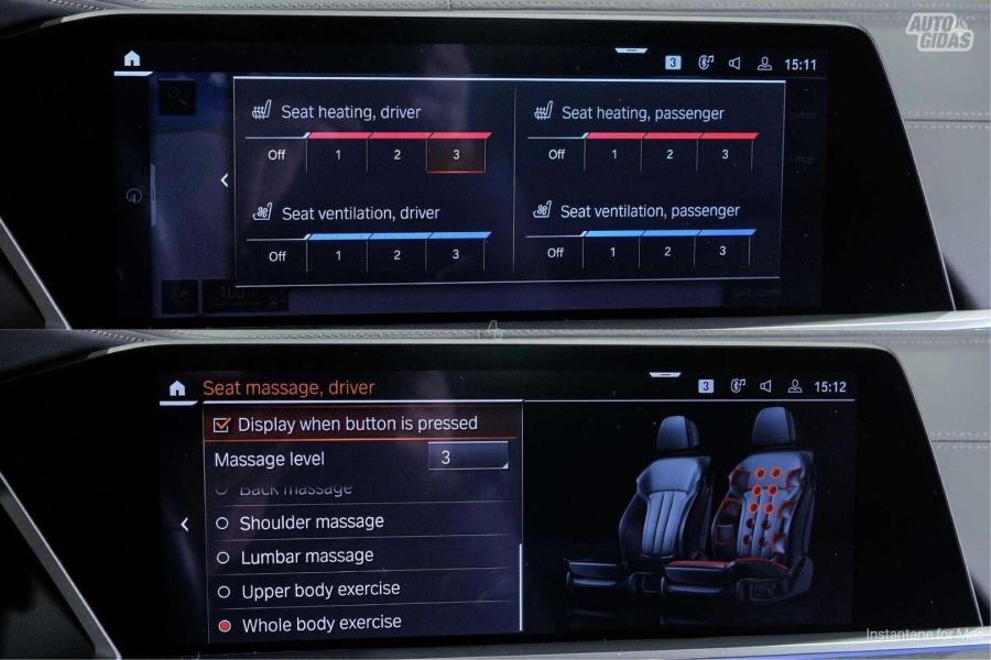 Черный БМВ X7 2020 в Мариямполе, объемом двигателя 4.40 л и пробегом 146 тыс. км за 48950 €, фото 19 на AUTOMOTO.COM.LV