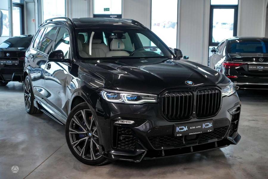 Melns BMW X7 2020 Kauņa, ar dzinēja tilpumu 2.99 L un nobraukumu 179 tūkst. km par 54950 €, foto 2 vietnē AUTOMOTO.COM.LV