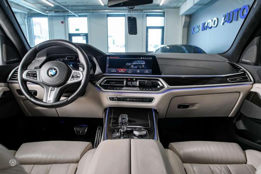 Melns BMW X7 2020 Kauņa, ar dzinēja tilpumu 2.99 L un nobraukumu 179 tūkst. km par 54950 €, foto 15 vietnē AUTOMOTO.COM.LV