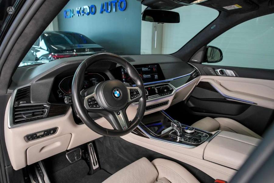 Melns BMW X7 2020 Kauņa, ar dzinēja tilpumu 2.99 L un nobraukumu 179 tūkst. km par 54950 €, foto 25 vietnē AUTOMOTO.COM.LV