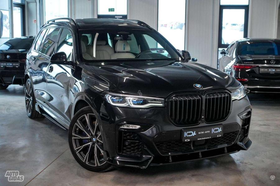 Black BMW X7 2020 in Marijampole, with an engine capacity of 3.00 L and mileage of 179 thousand km for 47950 €, photo 3 on AUTOMOTO.COM.LV