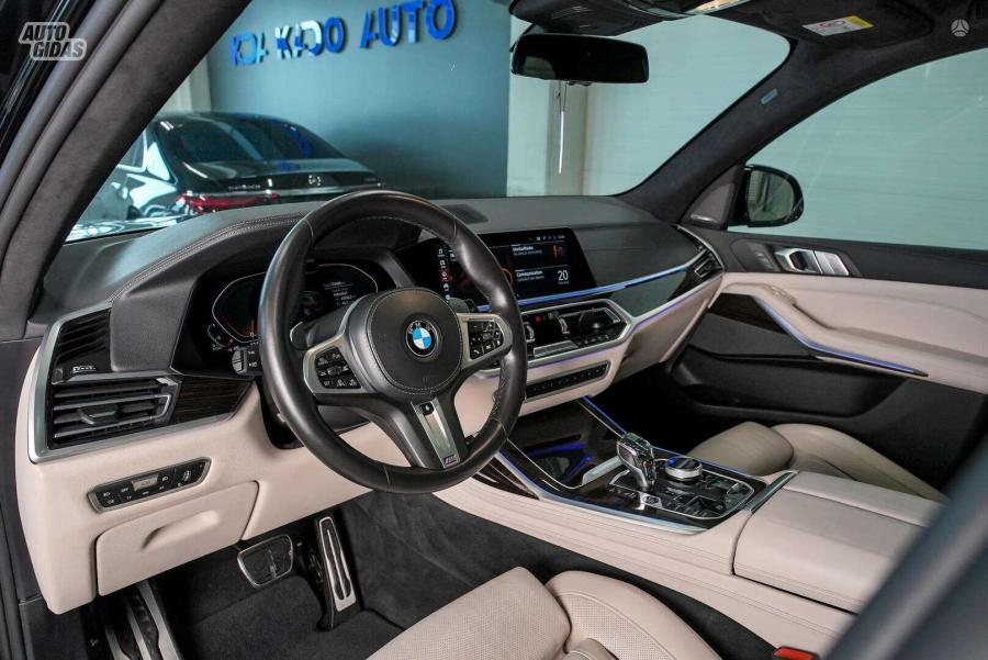 Black BMW X7 2020 in Marijampole, with an engine capacity of 3.00 L and mileage of 179 thousand km for 47950 €, photo 26 on AUTOMOTO.COM.LV