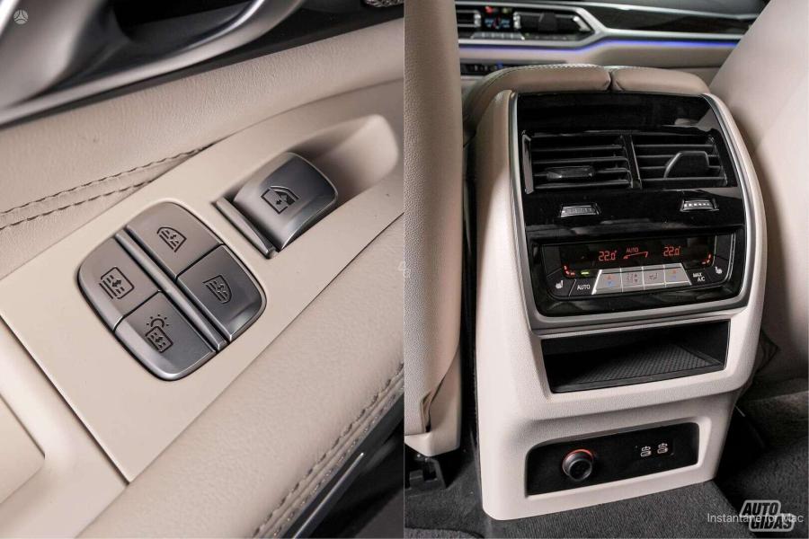 Black BMW X7 2020 in Marijampole, with an engine capacity of 3.00 L and mileage of 179 thousand km for 47950 €, photo 36 on AUTOMOTO.COM.LV