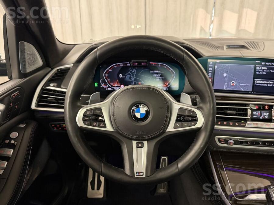 Melns BMW X7 2020 Rīga, ar dzinēja tilpumu 3.00 L un nobraukumu 129 tūkst. km par 54990 €, foto 9 vietnē AUTOMOTO.COM.LV