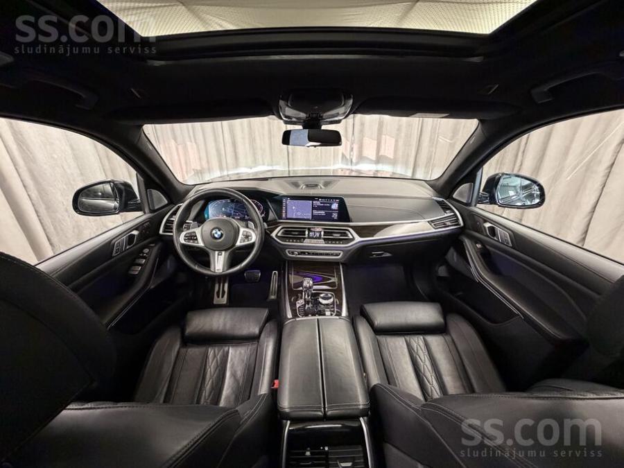 Melns BMW X7 2020 Rīga, ar dzinēja tilpumu 3.00 L un nobraukumu 129 tūkst. km par 54990 €, foto 10 vietnē AUTOMOTO.COM.LV