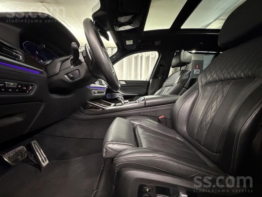 Melns BMW X7 2020 Rīga, ar dzinēja tilpumu 3.00 L un nobraukumu 129 tūkst. km par 54990 €, foto 11 vietnē AUTOMOTO.COM.LV