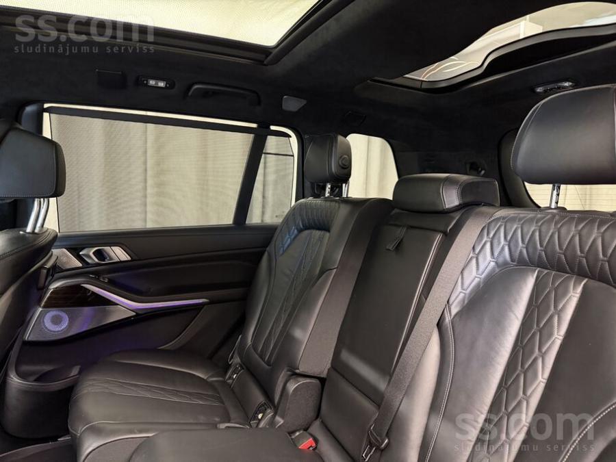 Melns BMW X7 2020 Rīga, ar dzinēja tilpumu 3.00 L un nobraukumu 129 tūkst. km par 54990 €, foto 15 vietnē AUTOMOTO.COM.LV