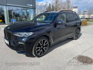 Melns BMW X7 2020 Tallina, ar dzinēja tilpumu 3.00 L un nobraukumu 99 tūkst. km par 63500 €, foto  vietnē AUTOMOTO.COM.LV