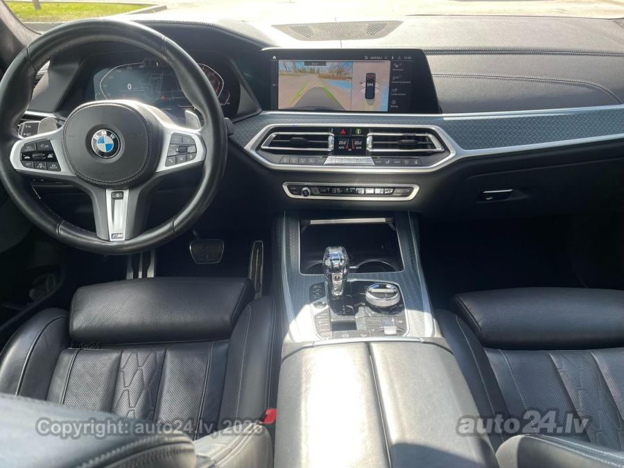 Черный БМВ X7 2020 в Таллин, объемом двигателя 3.00 л и пробегом 99 тыс. км за 63500 €, фото 24 на AUTOMOTO.COM.LV