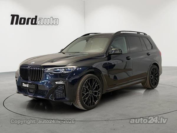 Черный БМВ X7 2020 в Таллин, объемом двигателя 3.00 л и пробегом 136 тыс. км за 59900 €, фото 1 на AUTOMOTO.COM.LV