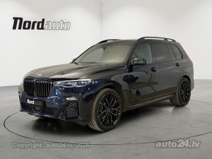Black BMW X7 2020 in Tallinn, with an engine capacity of 3.00 L and mileage of 136 thousand km for 59900 €, photo  on AUTOMOTO.COM.LV