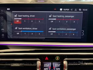Black BMW X7 2020 in Tallinn, with an engine capacity of 3.00 L and mileage of 136 thousand km for 59900 €, photo 10 on AUTOMOTO.COM.LV