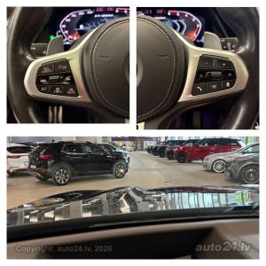 Black BMW X7 2020 in Tallinn, with an engine capacity of 3.00 L and mileage of 136 thousand km for 59900 €, photo 19 on AUTOMOTO.COM.LV