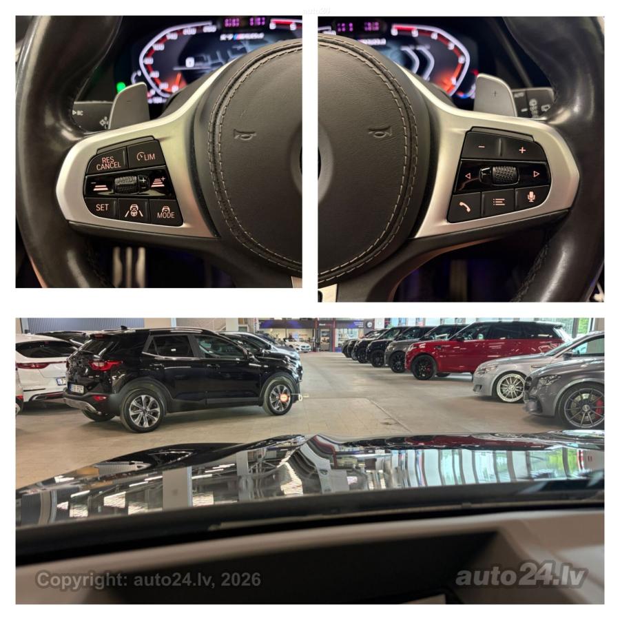 Black BMW X7 2020 in Tallinn, with an engine capacity of 3.00 L and mileage of 136 thousand km for 59900 €, photo 19 on AUTOMOTO.COM.LV