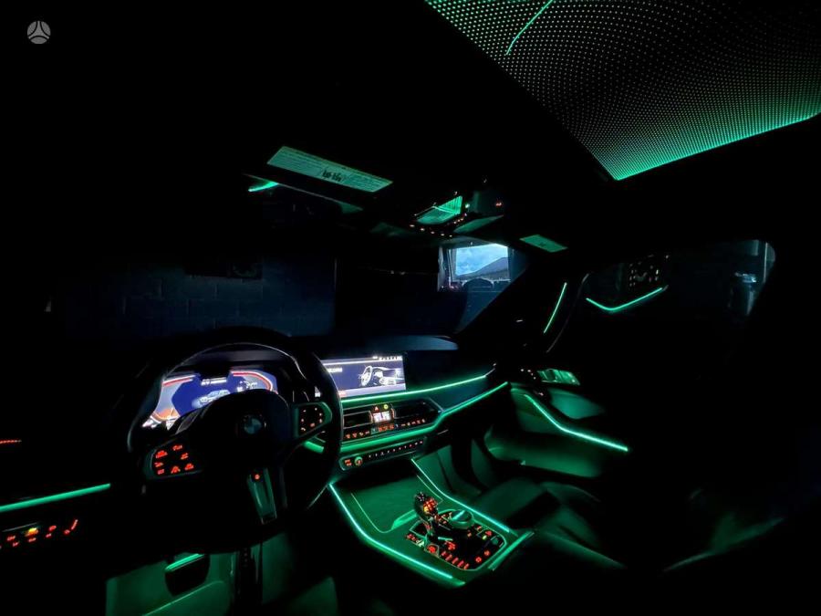 Черный БМВ X7 2020 в Вильнюс, объемом двигателя 4.40 л и пробегом 79 тыс. км за 57000 €, фото 20 на AUTOMOTO.COM.LV