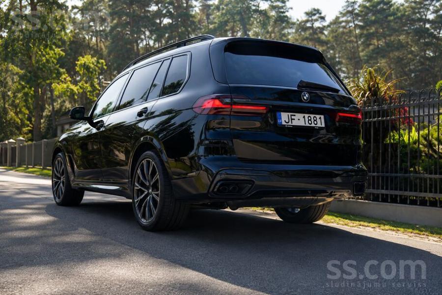 Melns BMW X7 2020 Rīga, ar dzinēja tilpumu 4.40 L un nobraukumu 115 tūkst. km par 64900 €, foto 5 vietnē AUTOMOTO.COM.LV