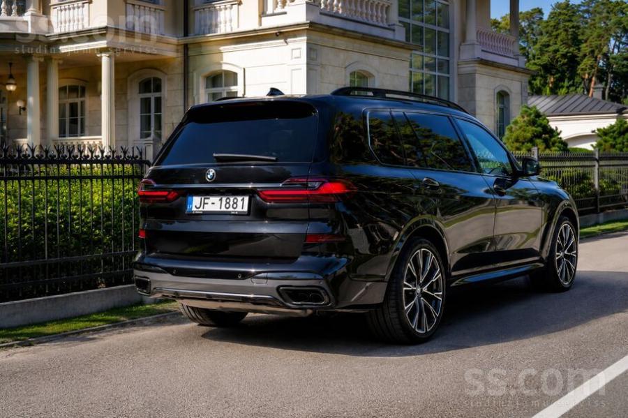 Melns BMW X7 2020 Rīga, ar dzinēja tilpumu 4.40 L un nobraukumu 115 tūkst. km par 64900 €, foto 7 vietnē AUTOMOTO.COM.LV