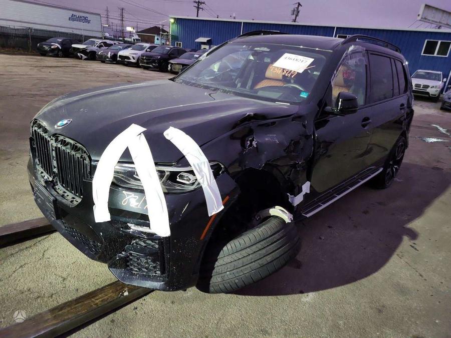Melns BMW X7 2022 Viļņa, ar dzinēja tilpumu 0.00 L un nobraukumu 56 tūkst. km par 29500 €, foto 8 vietnē AUTOMOTO.COM.LV