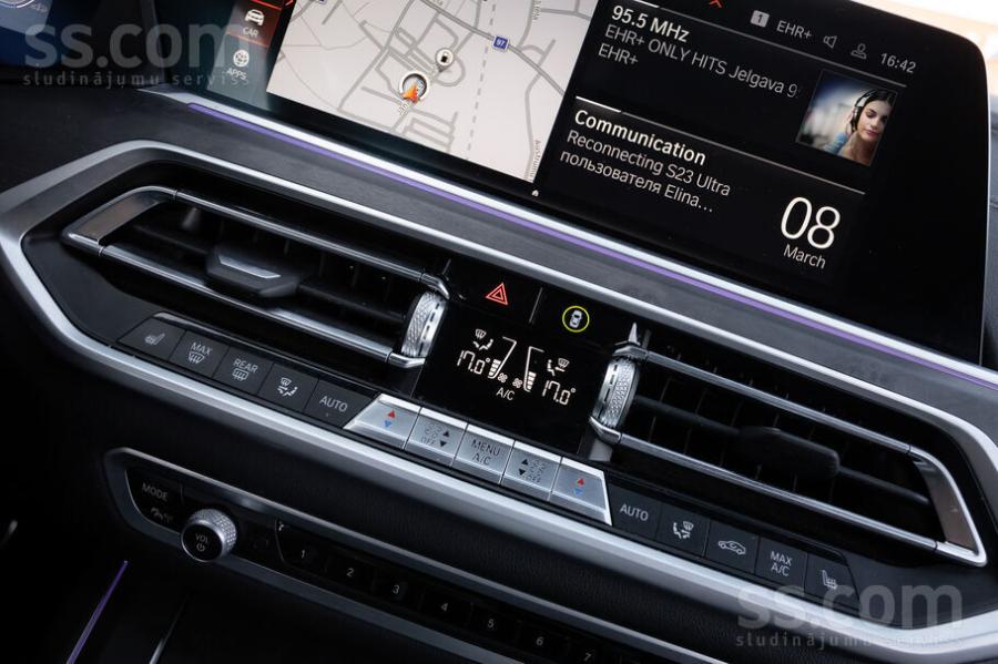Melns BMW X7 2022 Jelgava, ar dzinēja tilpumu 3.00 L un nobraukumu 0 tūkst. km par 78500 €, foto 24 vietnē AUTOMOTO.COM.LV