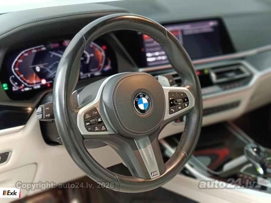 Черный БМВ X7 2022 в Таллин, объемом двигателя 3.00 л и пробегом 123 тыс. км за 54900 €, фото 10 на AUTOMOTO.COM.LV