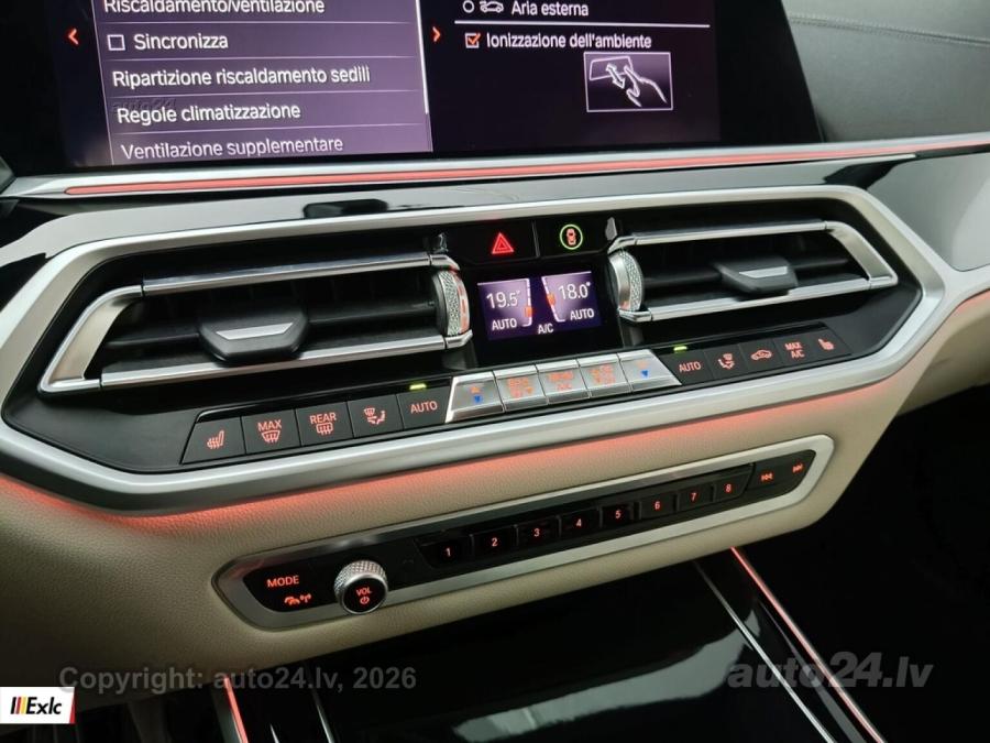 Черный БМВ X7 2022 в Таллин, объемом двигателя 3.00 л и пробегом 123 тыс. км за 54900 €, фото 14 на AUTOMOTO.COM.LV