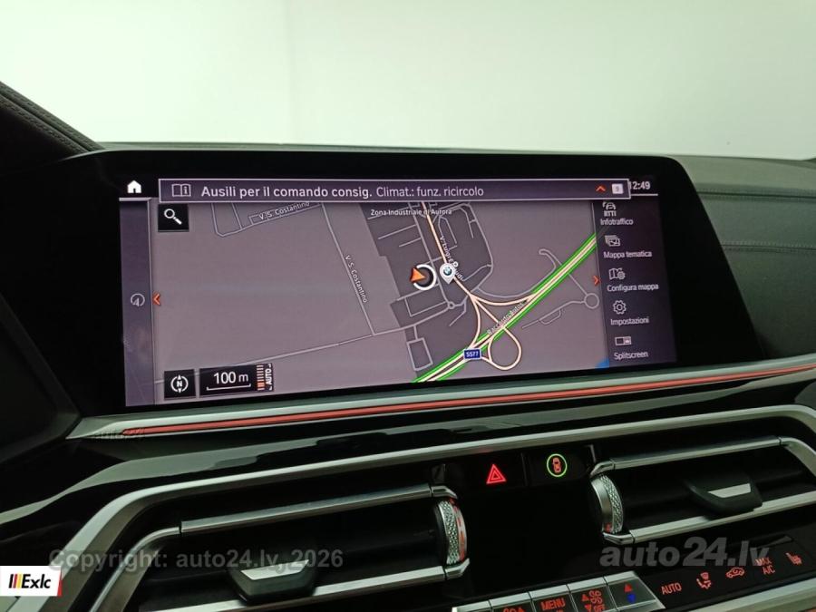 Черный БМВ X7 2022 в Таллин, объемом двигателя 3.00 л и пробегом 123 тыс. км за 54900 €, фото 16 на AUTOMOTO.COM.LV