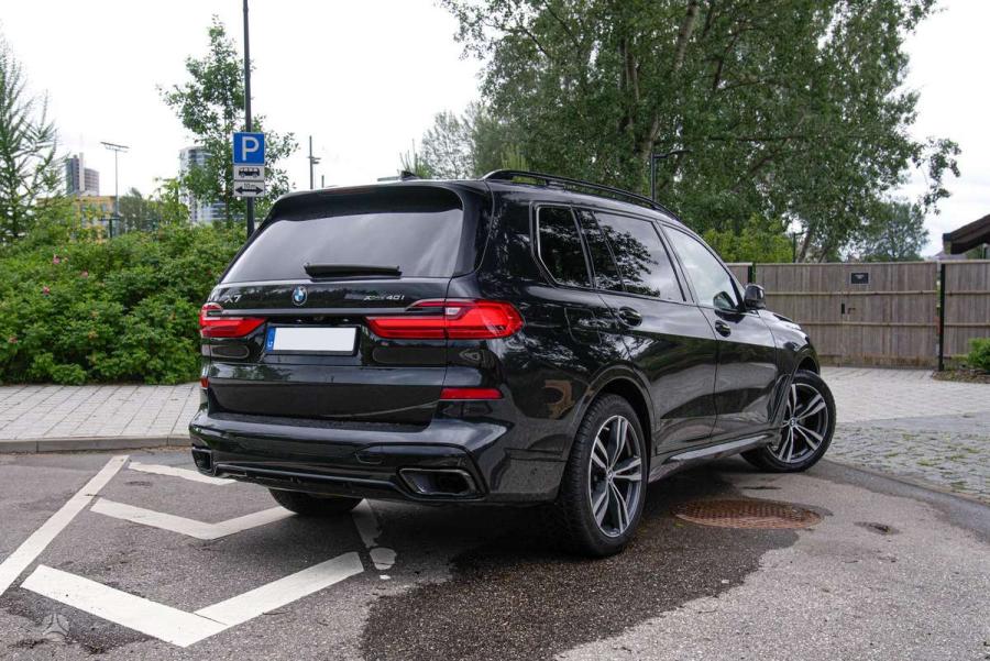 Melns BMW X7 2022 Viļņa, ar dzinēja tilpumu 3.00 L un nobraukumu 58 tūkst. km par 69500 €, foto 10 vietnē AUTOMOTO.COM.LV