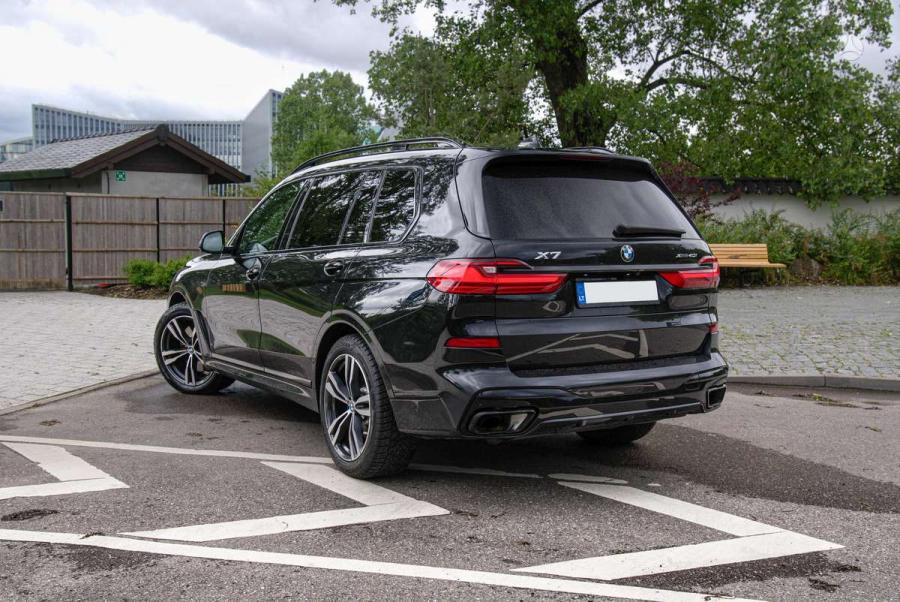 Melns BMW X7 2022 Viļņa, ar dzinēja tilpumu 3.00 L un nobraukumu 58 tūkst. km par 69500 €, foto 11 vietnē AUTOMOTO.COM.LV