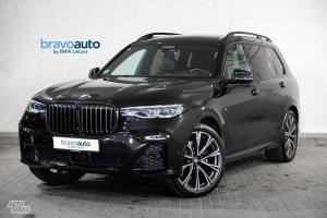 Melns BMW X7 2022 Viļņa, ar dzinēja tilpumu 3.00 L un nobraukumu 88 tūkst. km par 64991 €, foto  vietnē AUTOMOTO.COM.LV