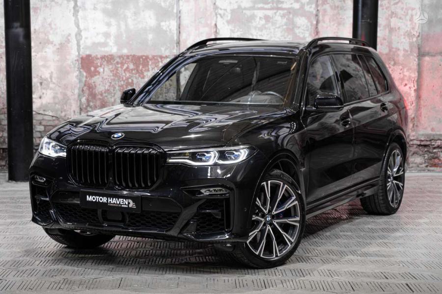 Melns BMW X7 2022 Kauņa, ar dzinēja tilpumu 4.40 L un nobraukumu 85 tūkst. km par 62500 €, foto 4 vietnē AUTOMOTO.COM.LV