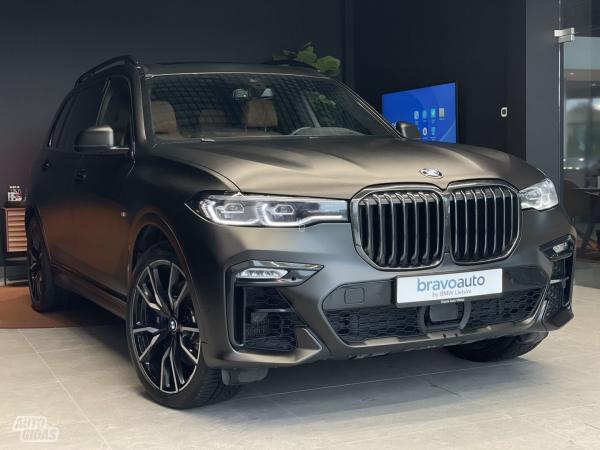 Черный БМВ X7 2022 в Клайпеда, объемом двигателя 3.00 л и пробегом 141 тыс. км за 54991 €, фото 3 на AUTOMOTO.COM.LV