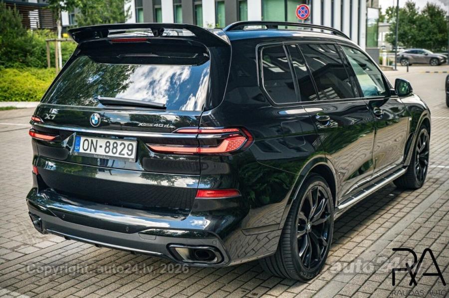 Melns BMW X7 2022 Rīga, ar dzinēja tilpumu 3.00 L un nobraukumu 36 tūkst. km par 75990 €, foto 5 vietnē AUTOMOTO.COM.LV