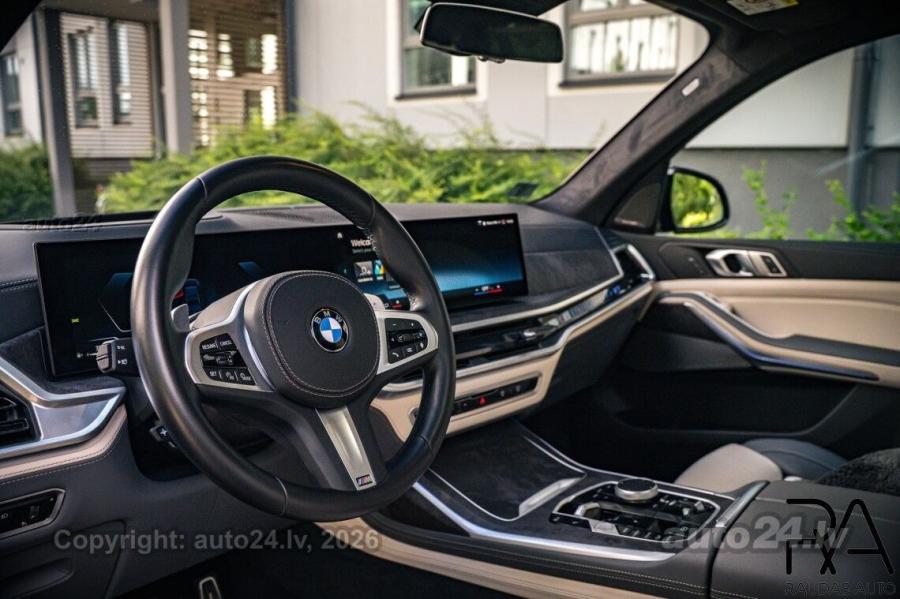 Melns BMW X7 2022 Rīga, ar dzinēja tilpumu 3.00 L un nobraukumu 36 tūkst. km par 75990 €, foto 9 vietnē AUTOMOTO.COM.LV