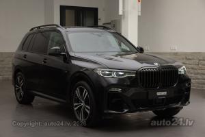 Melns BMW X7 2022 Tallina, ar dzinēja tilpumu 3.00 L un nobraukumu 113 tūkst. km par 62500 €, foto 1 vietnē AUTOMOTO.COM.LV