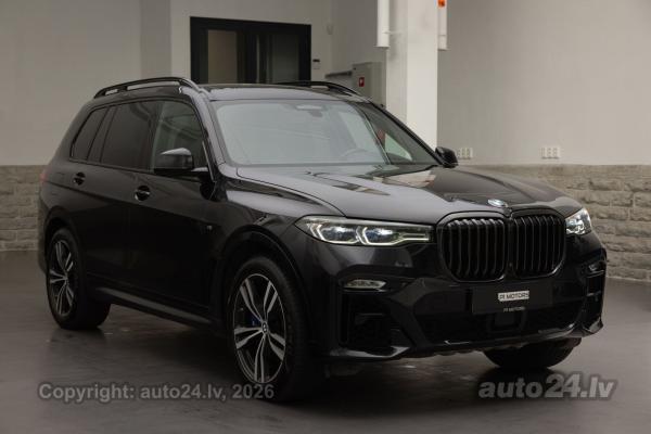 Melns BMW X7 2022 Tallina, ar dzinēja tilpumu 3.00 L un nobraukumu 113 tūkst. km par 62500 €, foto 1 vietnē AUTOMOTO.COM.LV