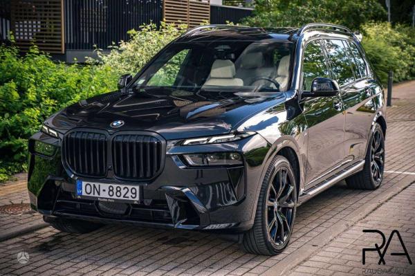 Melns BMW X7 2022 Rīga, ar dzinēja tilpumu 2.99 L un nobraukumu 36 tūkst. km par 75990 €, foto 1 vietnē AUTOMOTO.COM.LV