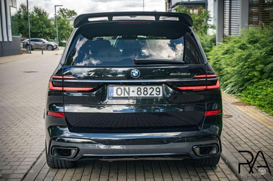 Melns BMW X7 2022 Rīga, ar dzinēja tilpumu 2.99 L un nobraukumu 36 tūkst. km par 75990 €, foto 6 vietnē AUTOMOTO.COM.LV