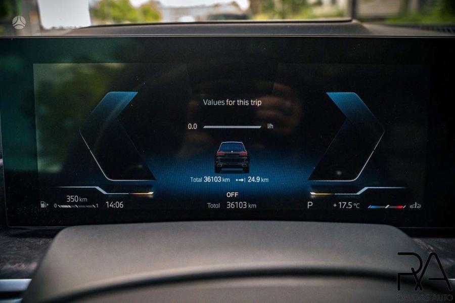 Melns BMW X7 2022 Rīga, ar dzinēja tilpumu 2.99 L un nobraukumu 36 tūkst. km par 75990 €, foto 16 vietnē AUTOMOTO.COM.LV