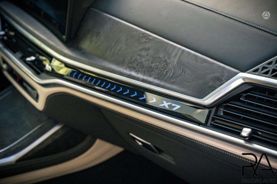 Melns BMW X7 2022 Rīga, ar dzinēja tilpumu 2.99 L un nobraukumu 36 tūkst. km par 75990 €, foto 22 vietnē AUTOMOTO.COM.LV