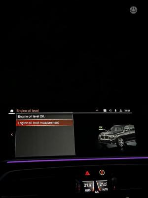Black BMW X7 2022 in Vilnius, with an engine capacity of 3.00 L and mileage of 58 thousand km for 61000 €, photo 45 on AUTOMOTO.COM.LV