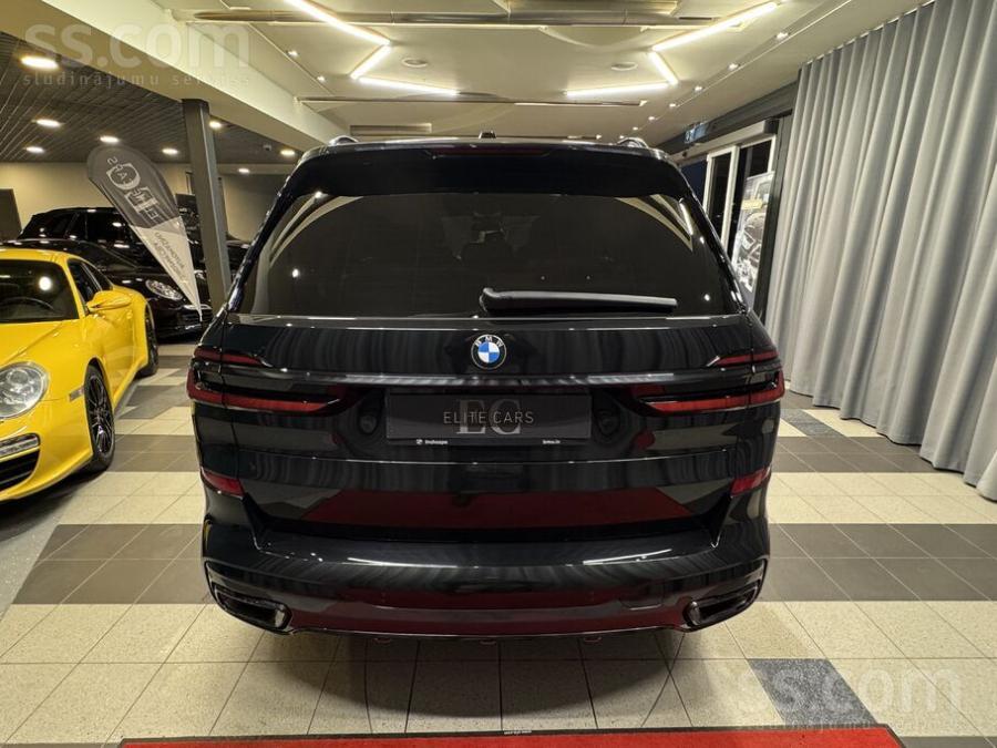 Melns BMW X7 2023 Rīga, ar dzinēja tilpumu 3.00 L un nobraukumu 11 tūkst. km par 94990 €, foto 6 vietnē AUTOMOTO.COM.LV